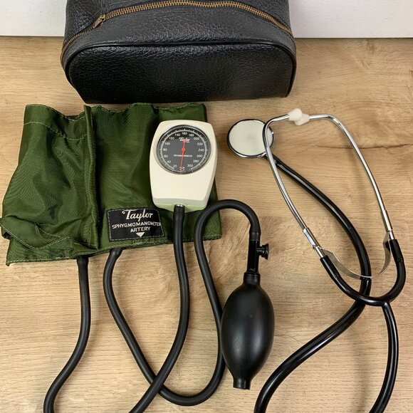 Other | Vintage Taylor Sphygmomanometer Blood Pressure Measurement W ...